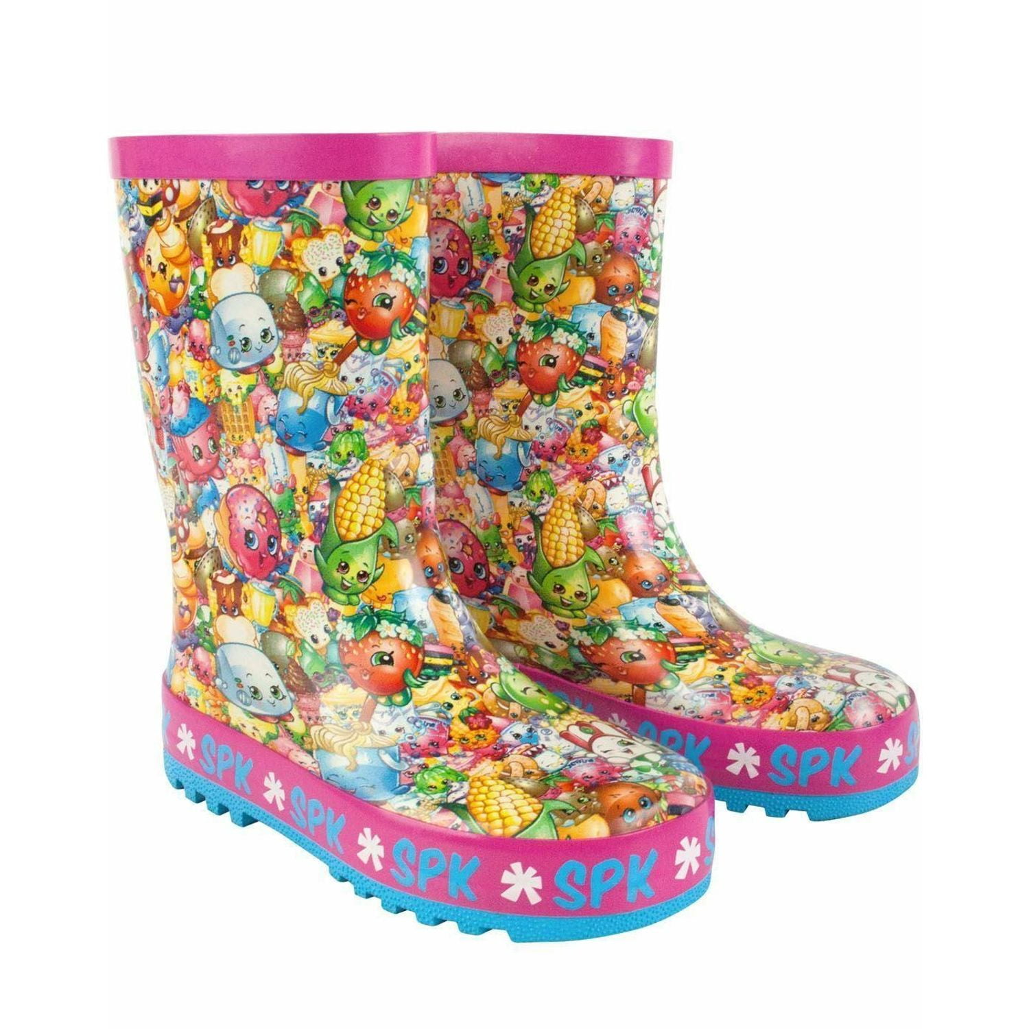 Click here for Shopkins Girls All-Over Print Wellington Boots 1 L... prices