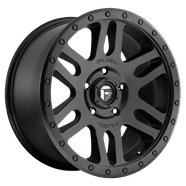 Fuel D786 Unit 17X9 6X135 1Et 125.1Cb Matte Black With Matte Black Ring ...