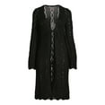 No Boundaries Juniors Pointelle Duster, Sizes XS-3XL - Walmart.com
