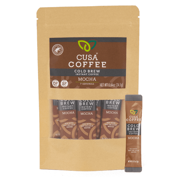 Cusa Tea & Coffee | Premium Instant Mocha | Rainforest Alliance ...