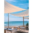 Burnt Orange Black Ombre Sun Shade Sail 12'X16' Abstract Modern Lines ...