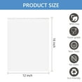 Hengbo 100 Pcs Clear Clothing Bags transparent Cellophane Plastic Bags ...