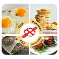 E 4 Hole Omelette Maker Multi-Functional 7-Link Round Star Heart Shaped ...