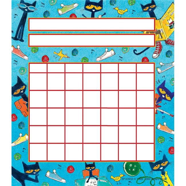 Teacher Created Resources EP-63933-6 Pete The Cat Incentive Charts ...