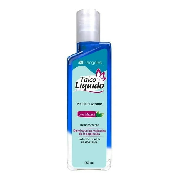 Talco Liquido Pre Depilatorio Prepara La Piel 250 Ml Cargole Cargolet ...