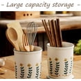 Ceramic Utensil Holders for Countertop,Cooking Utensil Holder, Kitchen ...