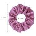 40 count Hair Silk Scrunchies Satin Elastic Hair Bands Scrunchy Hair ...