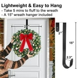 Walmart Black Friday Deals 2025 24" Prelit Christmas Wreath for Front ...