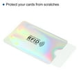 Uxcell Protector NFC Holder RFID Blocking Credit Card Sleeves Laser ...