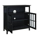 HomeStock French Fabulous Highboy Tv Stand With Storage Cabinets ...