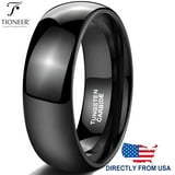 Tungsten Snake Serpent Slither Rattle Bite Band Ring 8mm Men Women ...