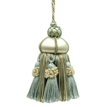 Noblesse Collection Elegant Hand Crafted 4" (10cm) Key Tassel, 3" (7 ...