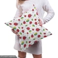 Ambesonne Ladybugs Fabric by the Yard Upholstery, Doodle Cartoon, 2 ...