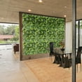 40"x40" inch Sunshades Depot Artificial #8 3D Mixed Panel Fence Privacy ...