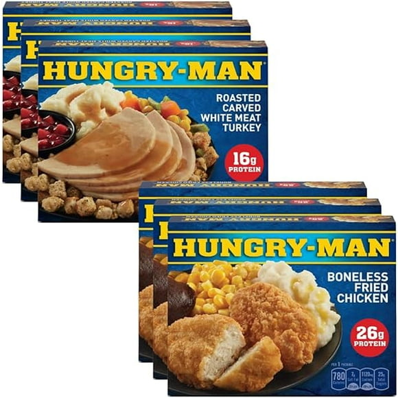 Hungry-man Frozen Dinners & Meals