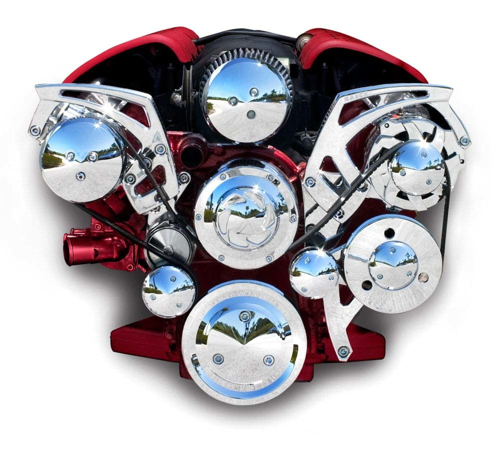 LS2/7 Vette Style Track System Alt A/C P/S W/P - Walmart.com