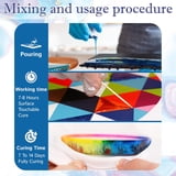 2 Quart (50 Oz Epoxy + 25 Oz Hardener) - Art Epoxy Resin - Liquid Glass ...