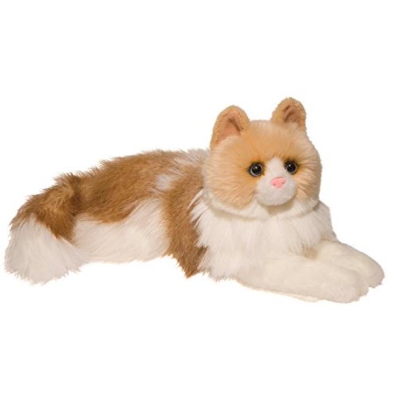 Douglas Lifelike Grey Tabby Cat Plush Stuffed Animal - Realistic Kids ...