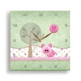 3drose, Pink Pig, Tree, Flowers, Sign of the Pig, Felt Look, Chinese ...