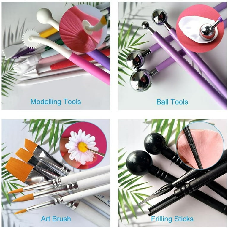 Flower Gum Paste Tool Kits