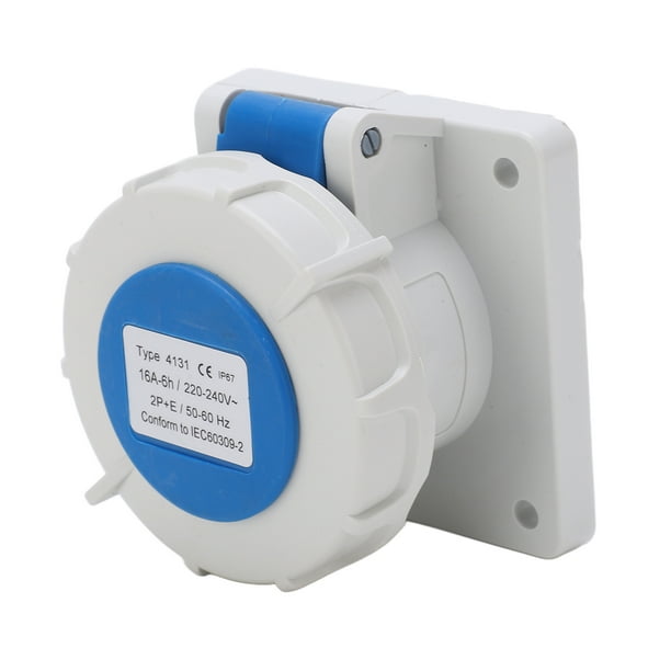 Motorhome Socket, Brass+Nylon Industrial Socket For Power Plants ...