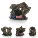 CSCHome Turtle Tank Decor Beautiful Aquarium Decoration Resin ...