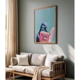 Affixzi Pigeon Reading Pooping on People Book Matte Paper Poster ...