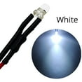 Small LED Light Clear Bulb Round Top Indicator PCB Attached Pre-Wired 9 ...