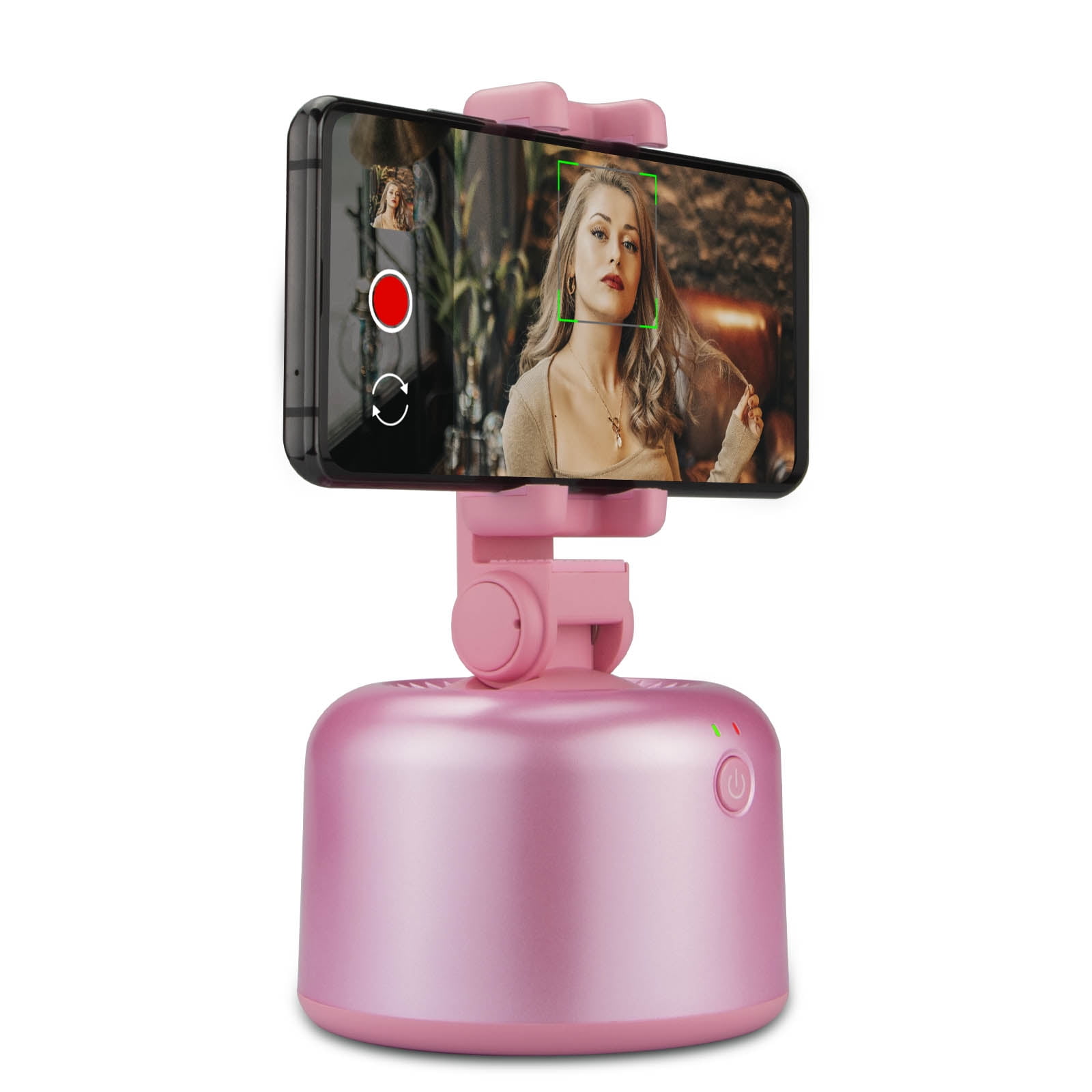 Smart Tracking Holder Live-Streaming Vlogging Selfie Sticker Tripod 360 ...