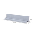 Adjustable Silicone Dam For Countertop Shower Sink, Splash Protector ...