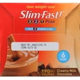 Slim-Fast Optima Creamy Milk Chocolate 11 OZ Meal-On-The-Go Shakes 6 PK ...