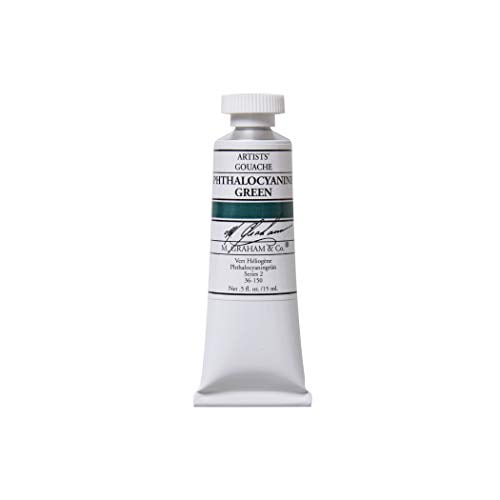 Click here for M. Graham 1/2-Ounce Tube Gouache Paint Phthalocyan... prices