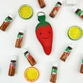 Tajin Mini Clasico Chili Lime Seasoning with Red Pepper Keychain, 10g ...