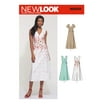 New Look Sewing Pattern 6262 - Misses' Dress with Neckline Variations ...