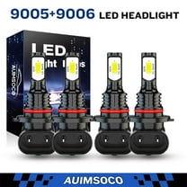 BSBSDJB 9005 9006 LED Headlight Bulbs for Toyota Corolla 2009-2013 High ...