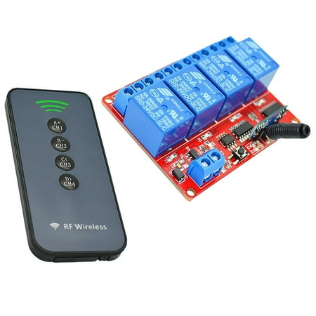4CH Channel Controller DC 22.5-24V For RGB With LED Light And Remote ...