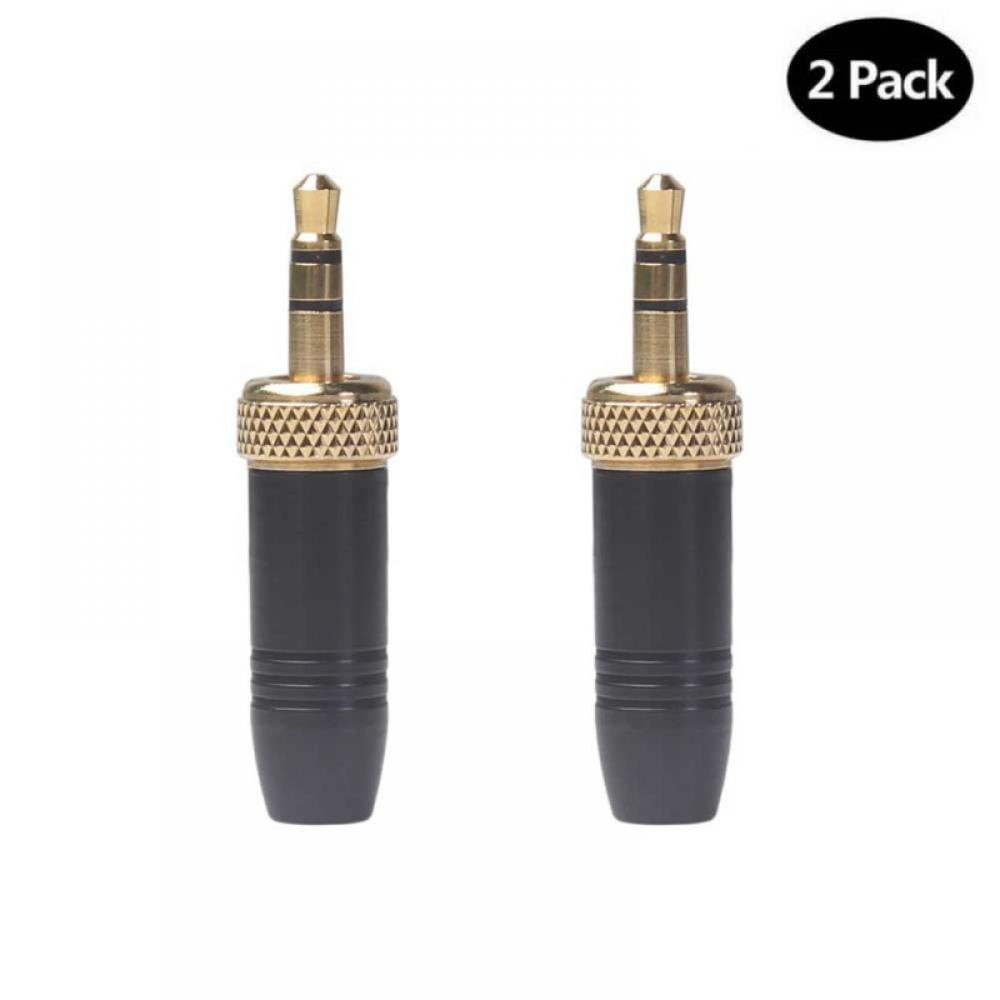 3.5mm Stereo Metal Male Repair Headphone Solder Audio Connector Plug ...