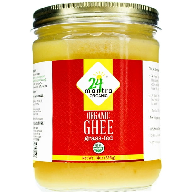 24 Mantra Organic Ghee Grass-fed - Walmart.com