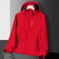 APEXFWDT Women's Plus Size Waterproof Rain Coats Rain Jacket with ...