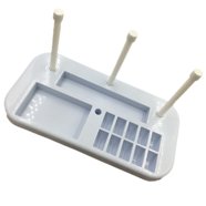 Tachiuwa Thread Spool Holder, 42 Spool Thread Storage Box, Durable ...