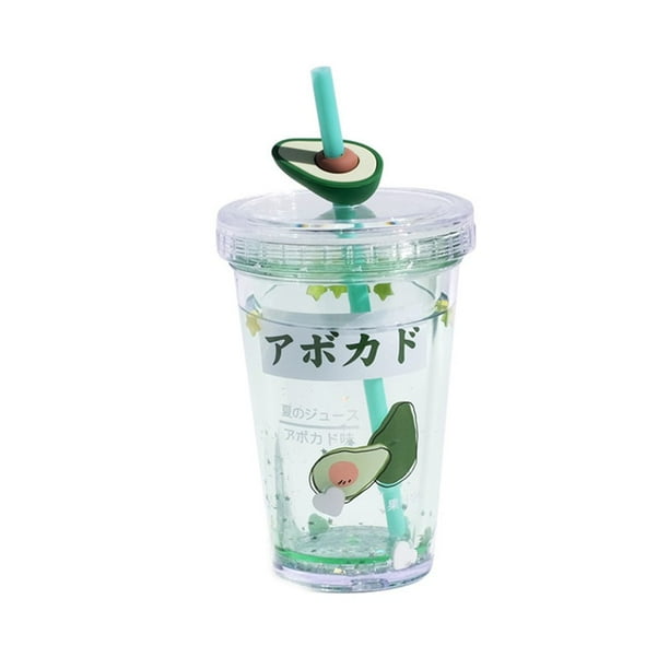 Summer Fruit Ice Cup Creative Plastic Cup Water Injection Cup Children ...