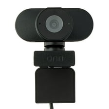 onn. Webcam with Ring Light w/3 LED Levels, Autofocus, Built-in ...