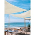 Abstract Flower Sun Shade Sail 8'X10' Orange Sunflower UV Block Outdoor ...