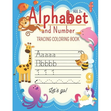 Learn to Write Workbook Letters & Numbers: handwriting practice book ...