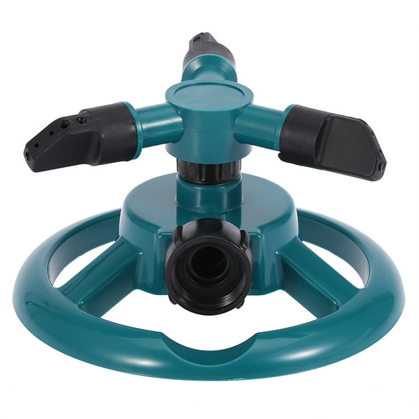 Nozzle Water Sprinkler,360° Fully 3 Nozzle Rotating Irrigation ...