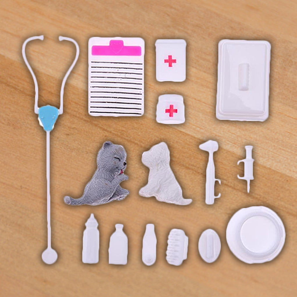 1 Set Simulation Doctor Toys Doll Device Hospital Accessories Children ...