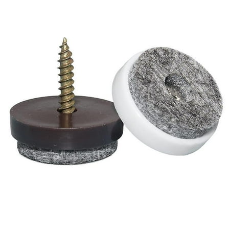 Chair Felt Glides Screws - Set Of 20 | Round, 20mm | Premium Floor ...