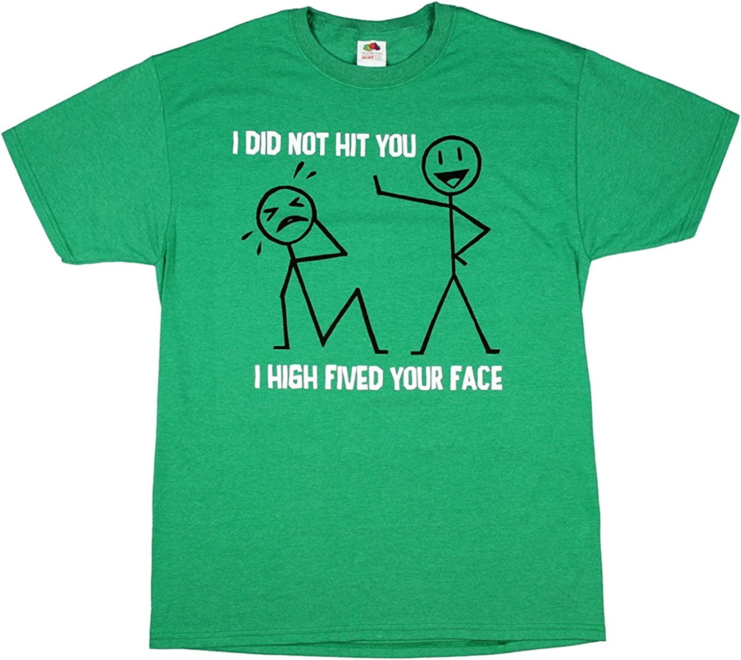 Water More BYCM I Did Not Hit You I High Fived Your Face Graphic T ...