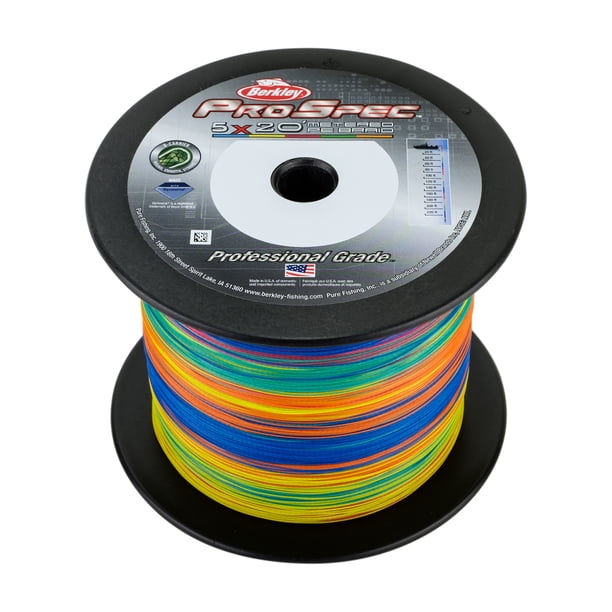 Berkley ProSpec 5x20' Metered Braid Fishing Line - Walmart.com