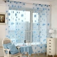 SPRING PARK Home Decor Drapes Sheer Window Curtains For Living Room The ...